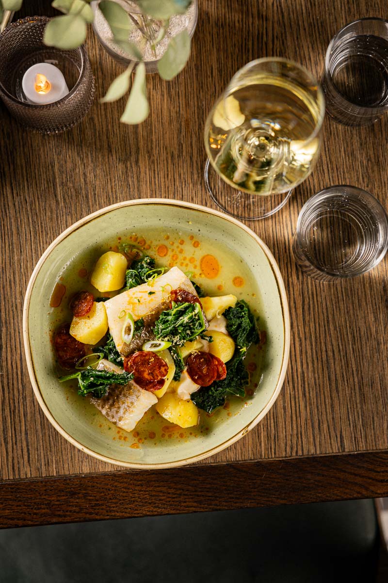 Ein Winterrezept: Skrei in Caldo Verde · Berliner Speisemeisterei